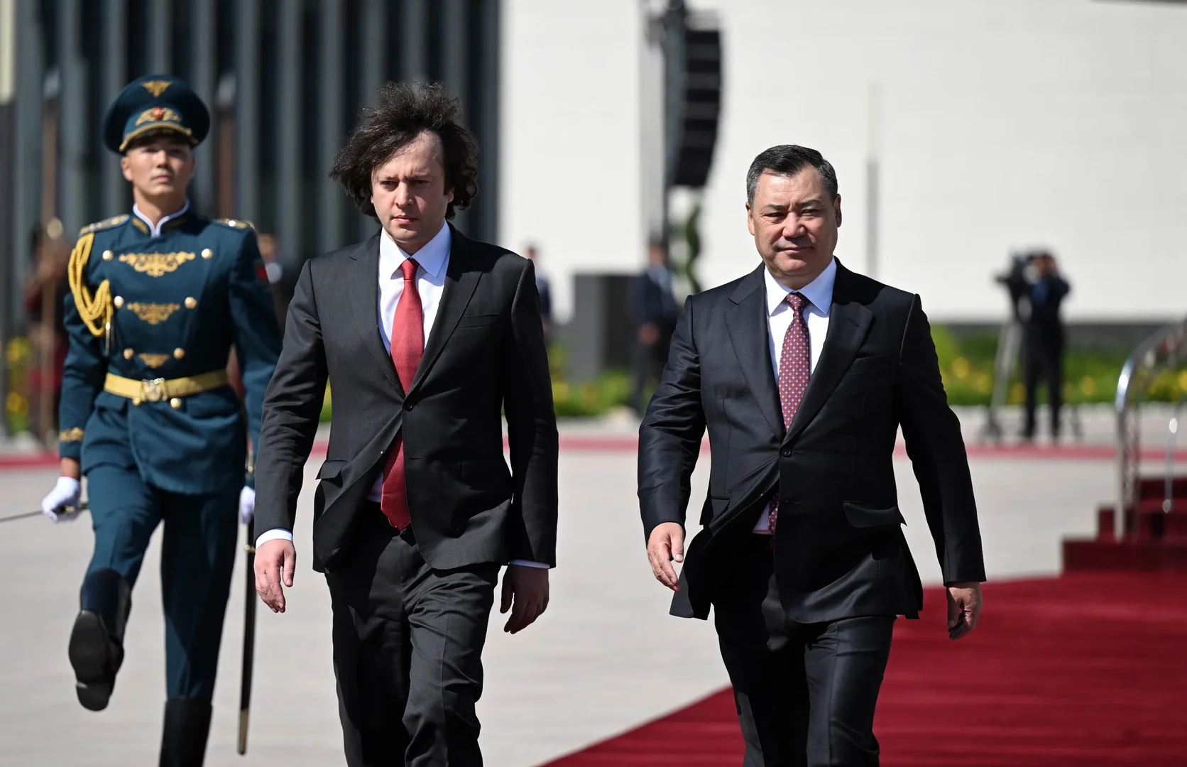 Gürcistan Başbakanı Irakli Kobahidze, Intımak Ordo'ya geldi - Kırgız ...