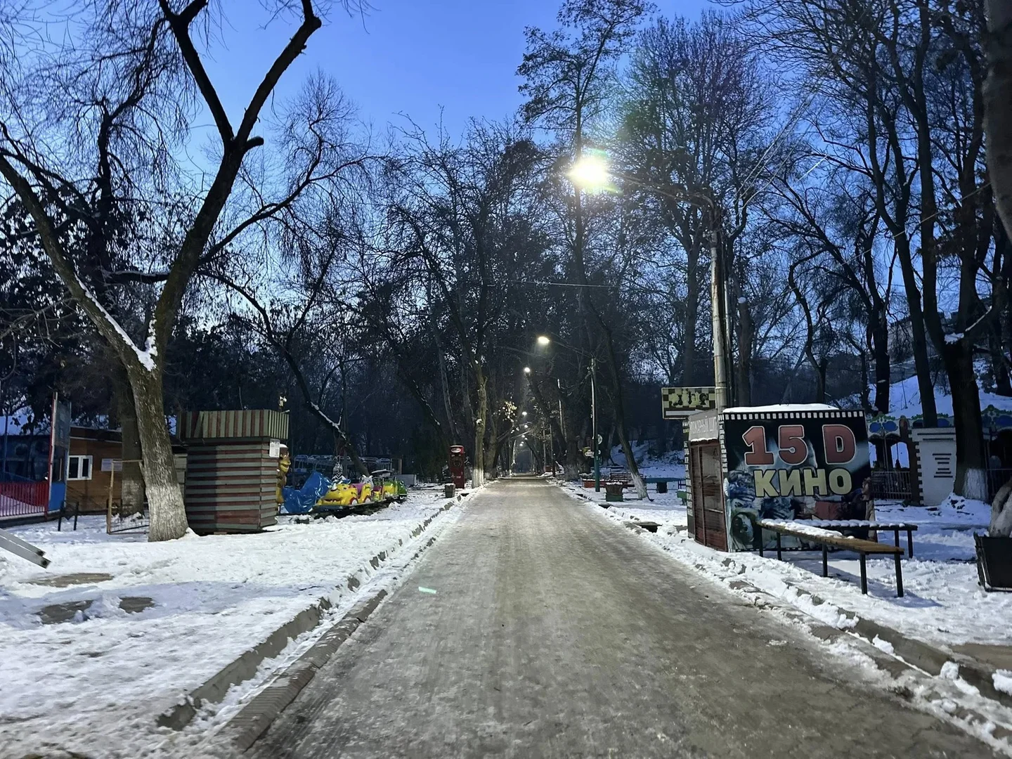 Oş'taki Alişer Navoi parkı'na beş bin fidan dikilecek - Kırgız Ulusal ...